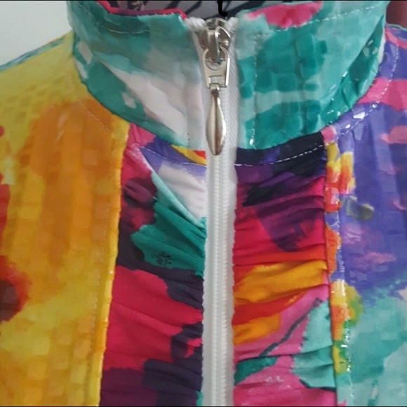 Toni Morgan | Jackets & Coats | Toni Morgan Shiny Floral 34 Sleeve ...